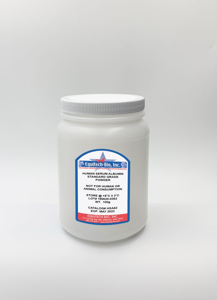 HSA62 -- Human Serum Albumin Lyophilized Powder