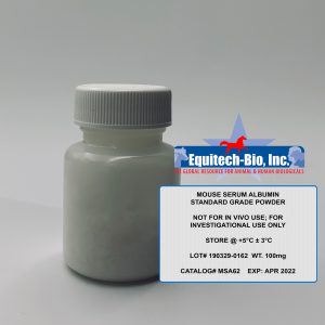 Mouse Serum Albumin Archives | Equitech Bio Inc.